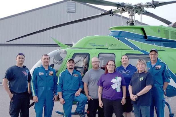EMS staff train for on-scene landings | Holyoke Enterprise